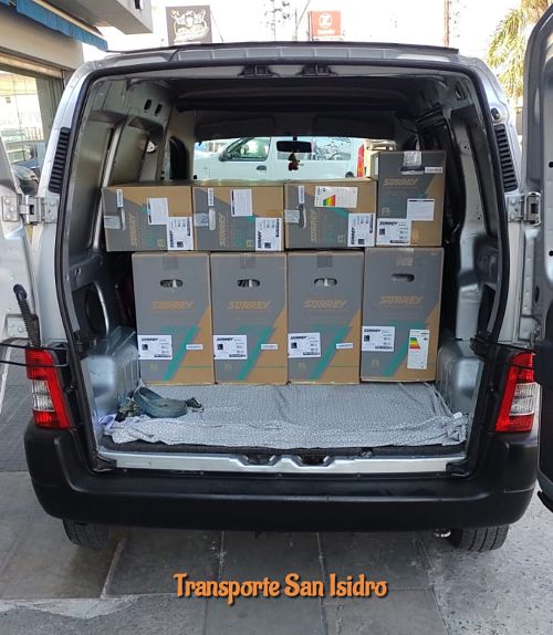 Minifletes en zona norte.