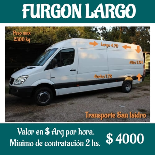 Tarifas servicio de fletes en zona norte.